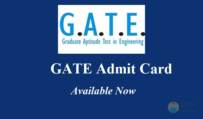 GATE Admit Card 2021 Available Now - Download @ gate.iitm.ac.in (AE, ME ...